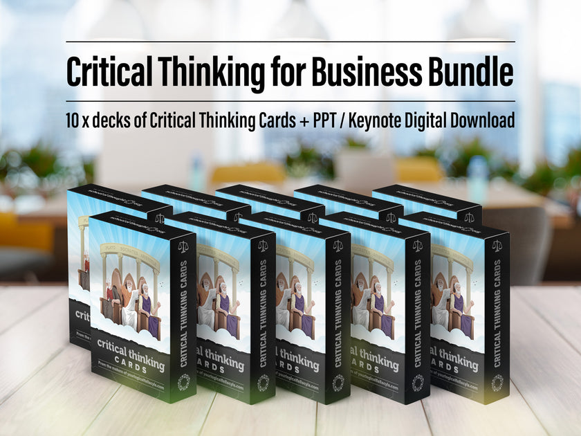 Critical Thinking for Business Bundle – thethinkingshop