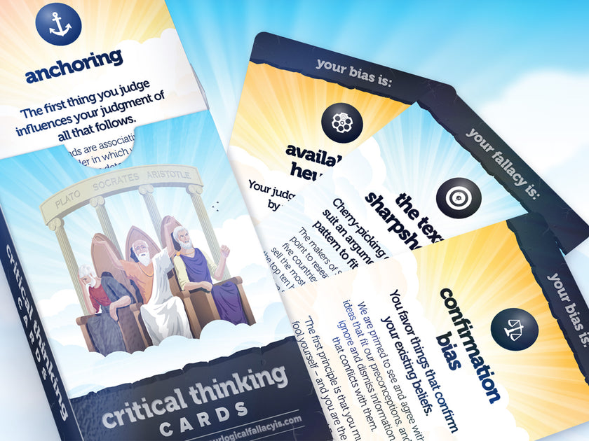 3 x Critical Thinking Cards Bundle – thethinkingshop