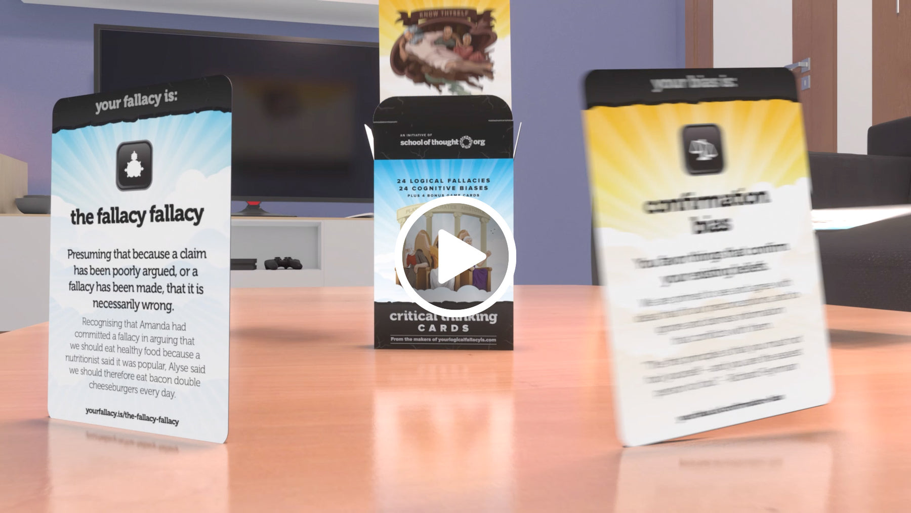 Critical Thinking Cards Deck – thethinkingshop